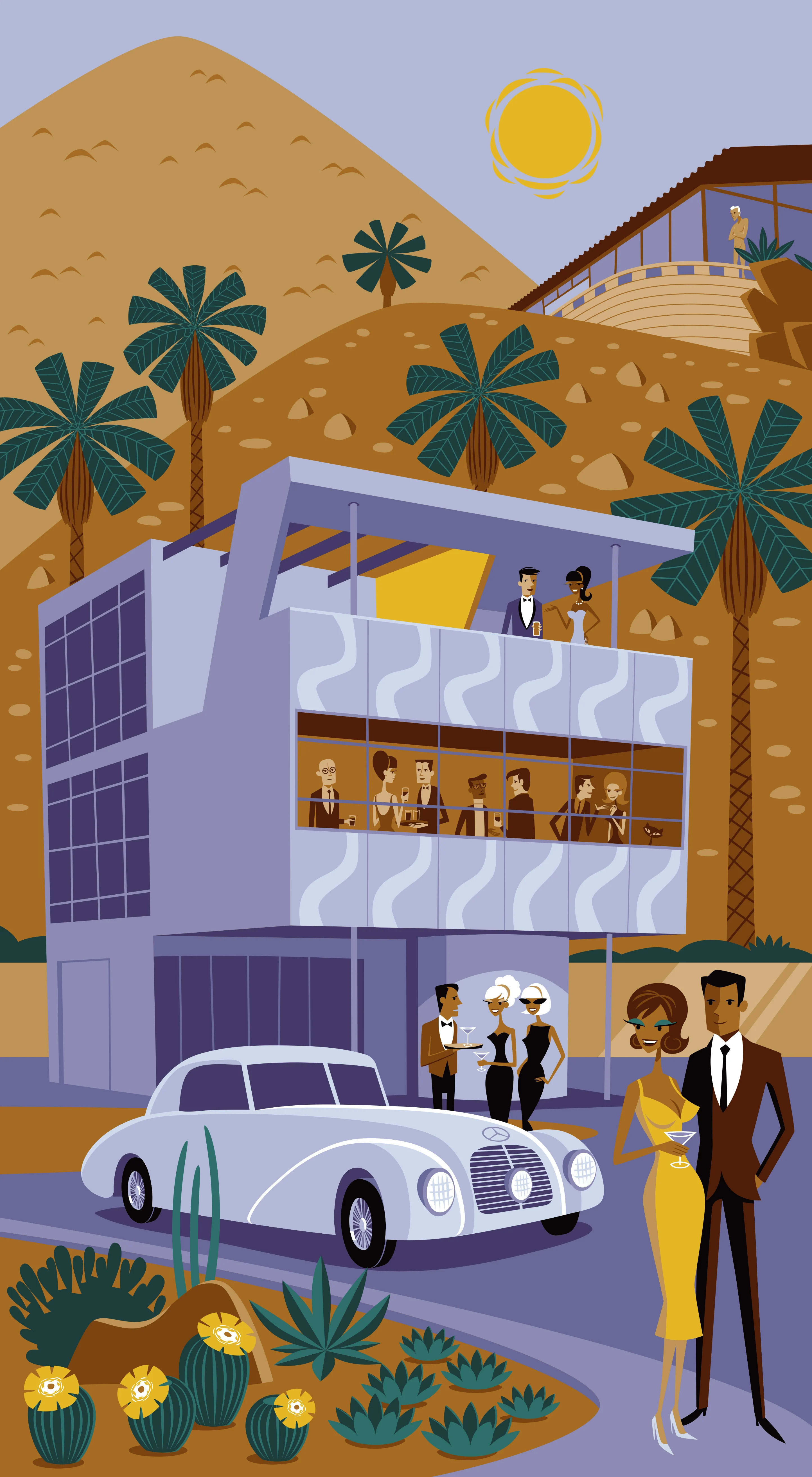 Shag's Oktober Modernism Print Release Party | Modernism Week – October ...