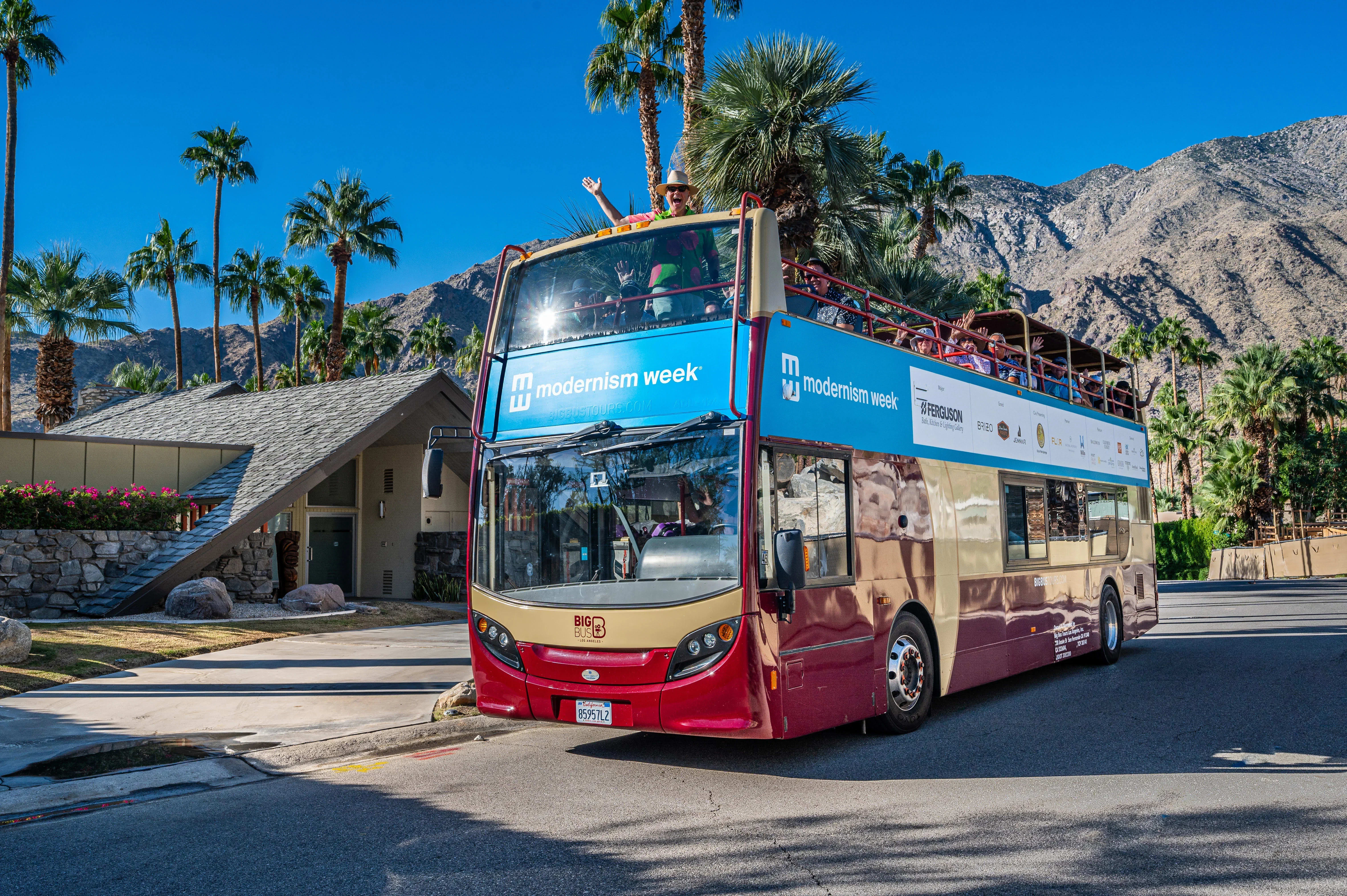 Charles Phoenix Marvelous Morning Double Decker Bus Tour at Modernism ...